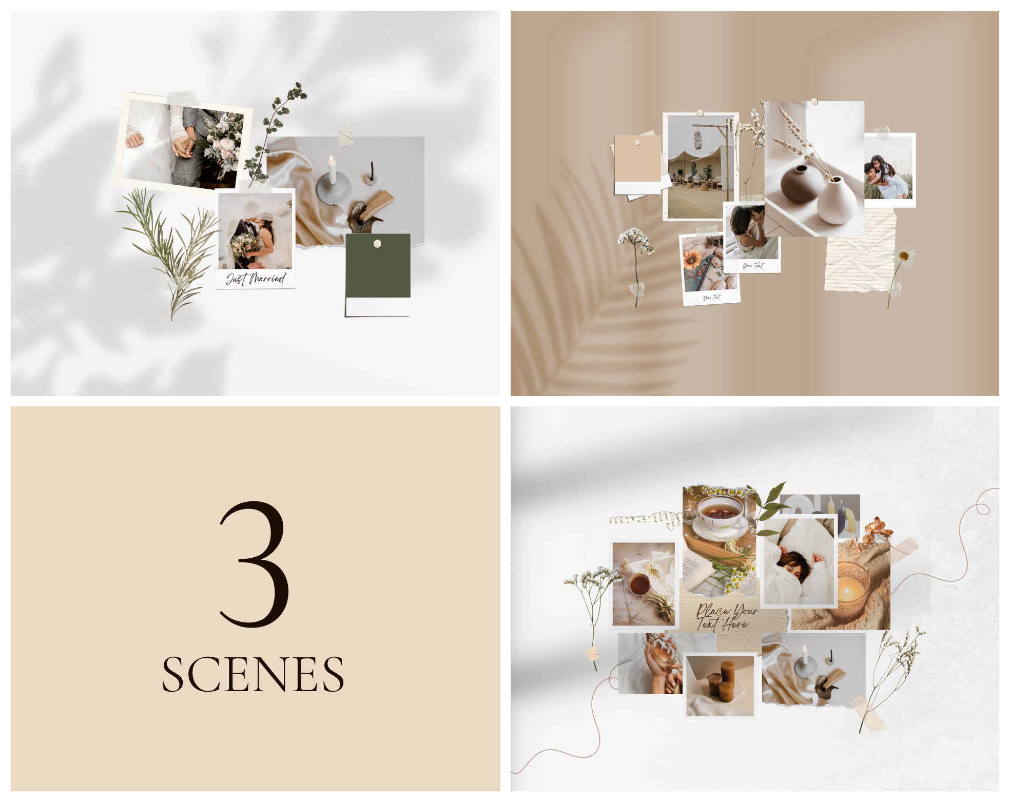 Editable Canva Mock up Design Mood Board Idea Visualization Vision ...