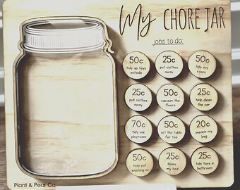 Chore Jar - Etsy