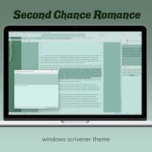 Windows Scrivener Theme | Second Chance Romance - Etsy