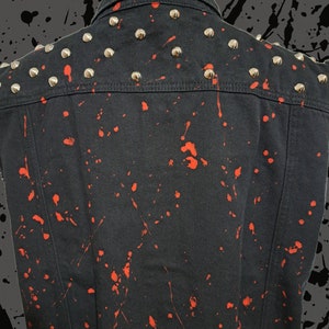 CUSTOM Slasher Splatter Vest - Etsy
