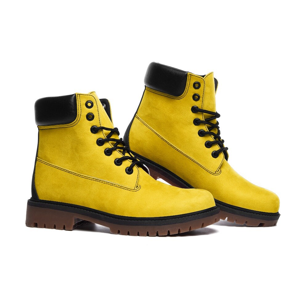 Classic Yellow Boots / Goth, Goblincore, Woodland, Witchcore, Faecore ...
