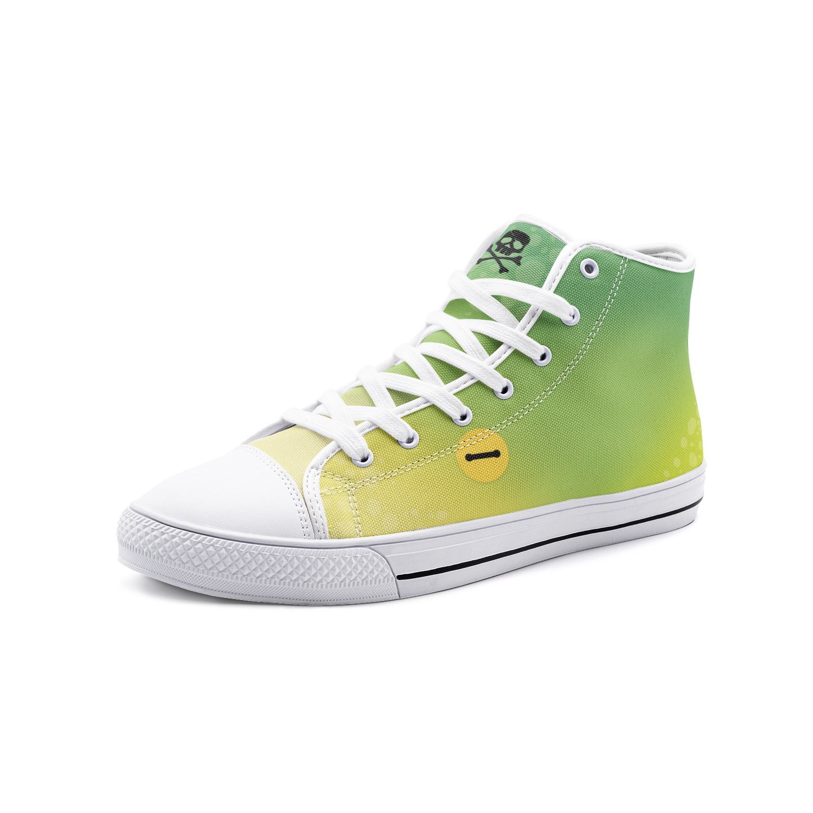 Tropical Frog / Unisex High Top Canvas Shoes, Goth, Emo, Goblincore ...