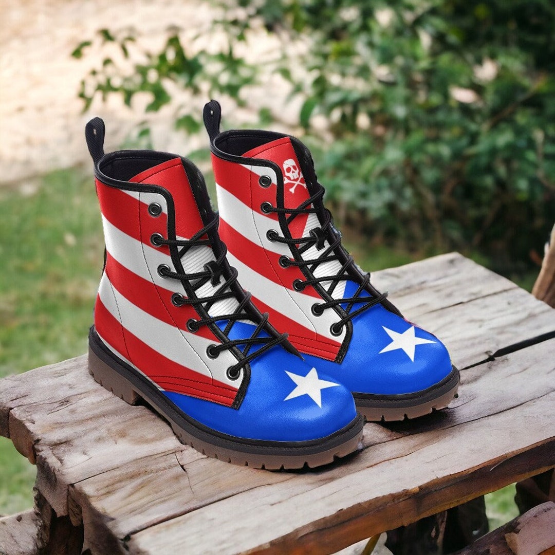 Puerto Rico Flag / Goth, Goblincore, Woodland, Witchcore, Faecore, Boho ...