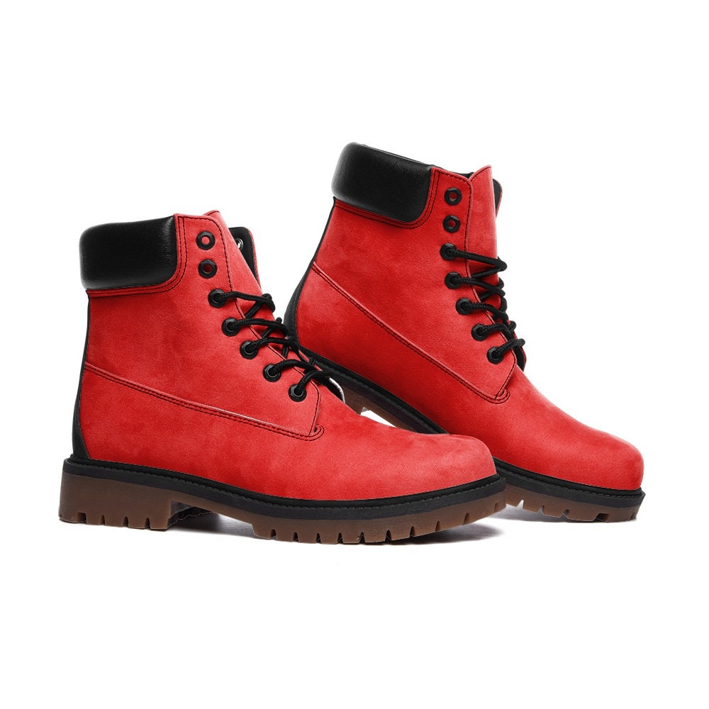 Classic Red Boots / Goth, Goblincore, Woodland, Witchcore, Faecore ...
