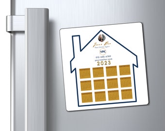 Realtor Magnet Calendar - Etsy