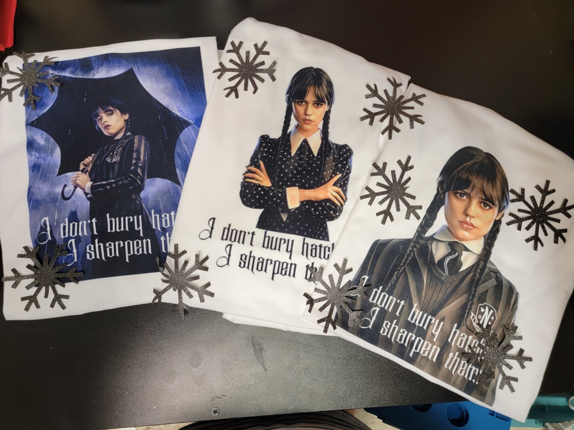 Bury Hatchets PNG Wednesday PNG Sublimation SVG Print Then Cut - Etsy