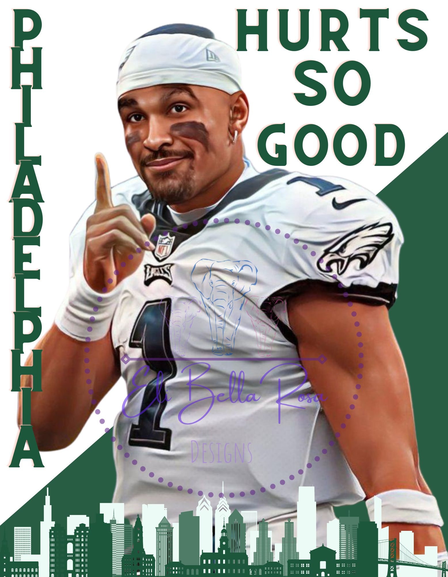 Eagles Hurt so Good Jalen Hurts Philadelphia PNG Eagles SVG Football ...