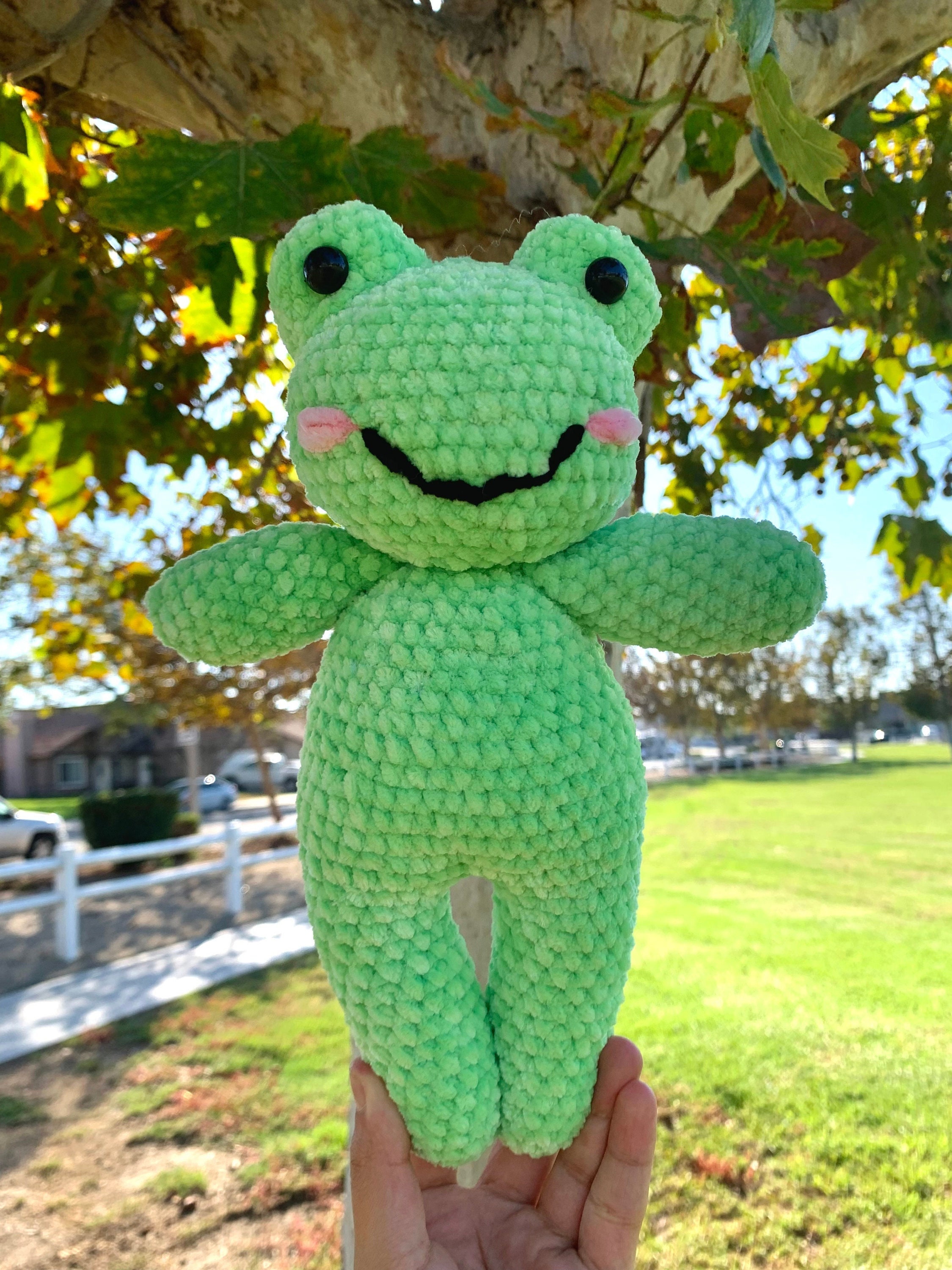 Freddy the Frog Crochet Pattern - Etsy