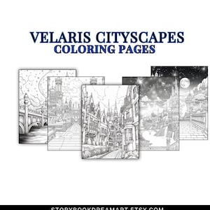 cityscape coloring pages