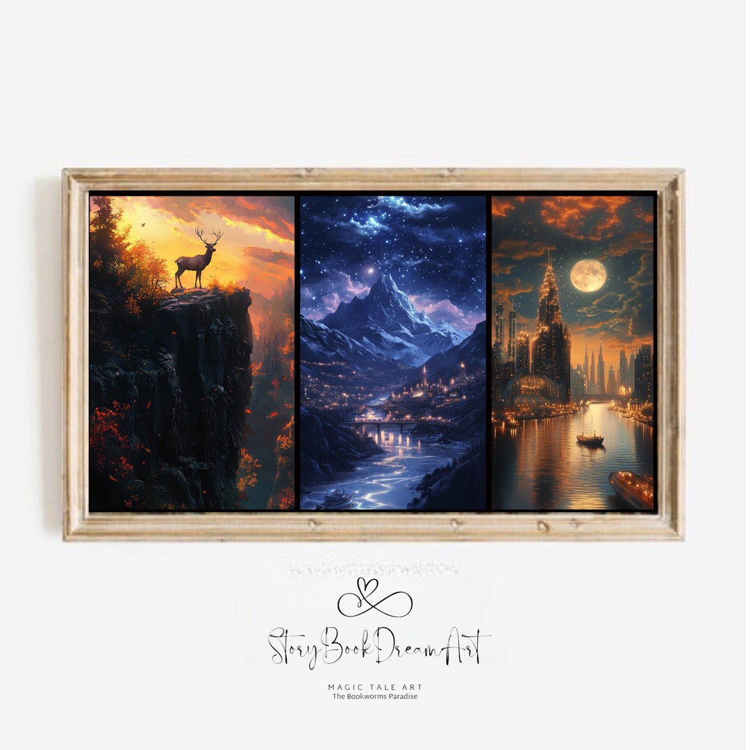 Sarah Maas TV Frame Art: Maasverse Landscape Digital Download - Etsy