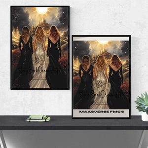 Maasverse FMC Aelin Feyre Bryce ACOTAR Crescent City of Starlight ...