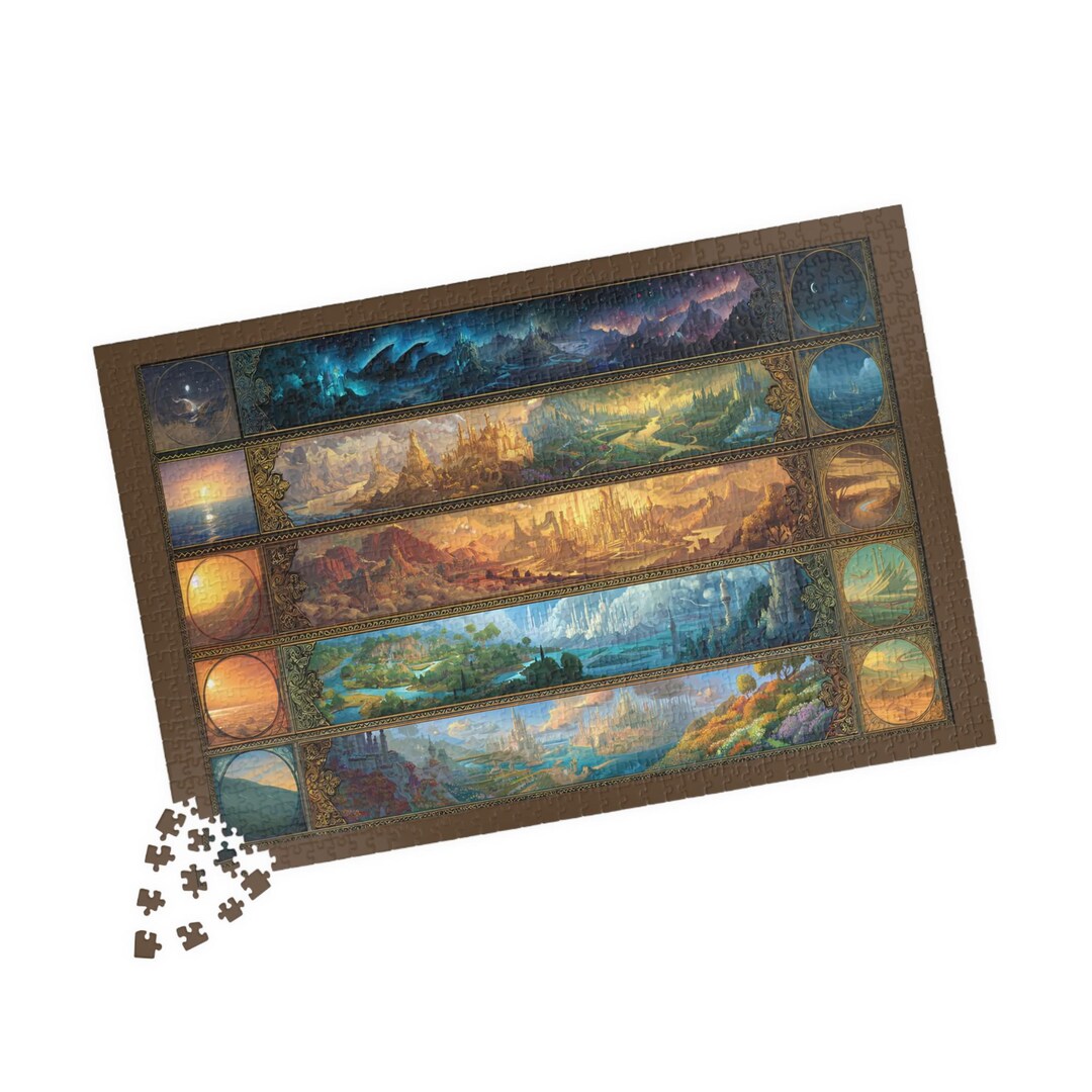 Prythian Courts Jigsaw Puzzle Night Court Velaris Fantasy Bookish Merch ...