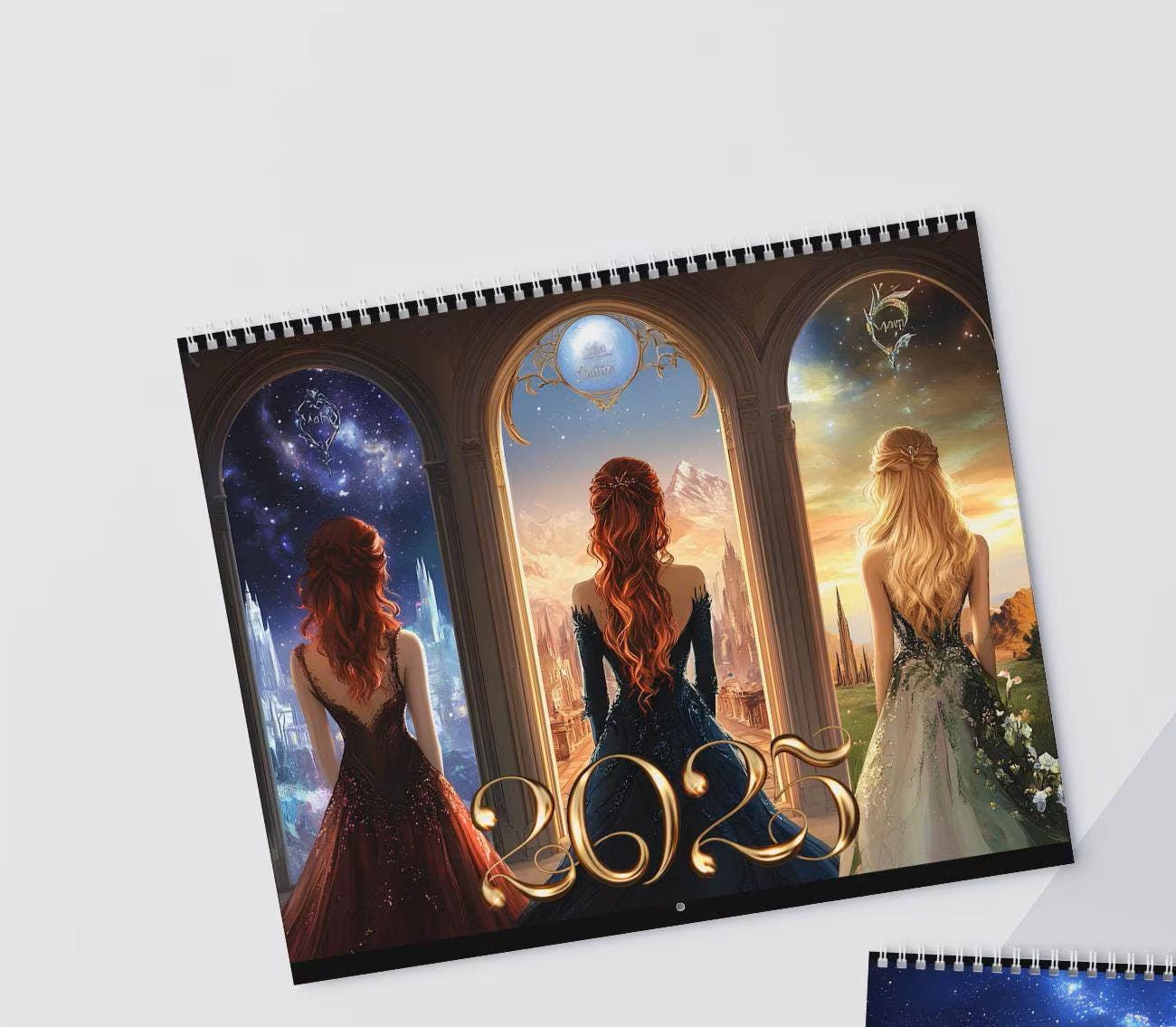 Velaris Night Court 2025 Calendar: ACOTAR AI Art - Etsy
