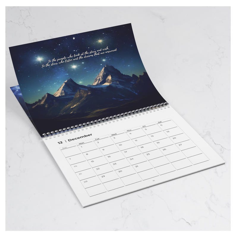 Velaris Night Court 2025 Calendar: ACOTAR AI Art - Etsy