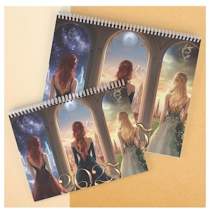 Velaris Night Court 2025 Calendar: ACOTAR AI Art - Etsy