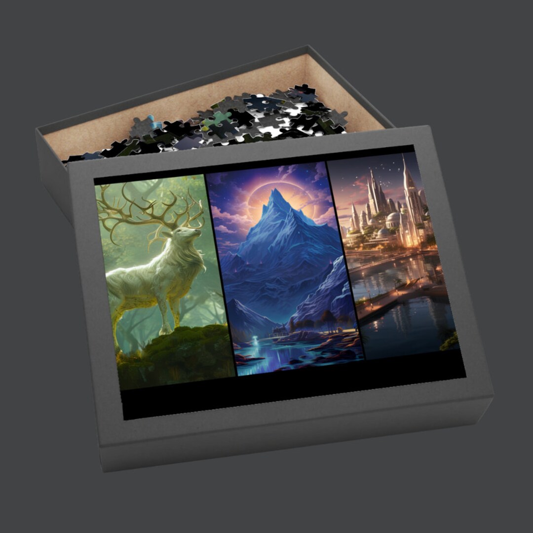 Throne of Glass, ACOTAR, Crescent City Puzzle Lunathion, Velaris ...