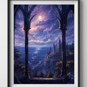 Velaris City of Starlight Poster: Night Court ACOTAR Wall Art (digital ...