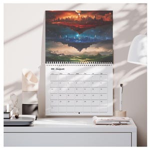 Velaris Night Court 2025 Calendar: ACOTAR AI Art - Etsy