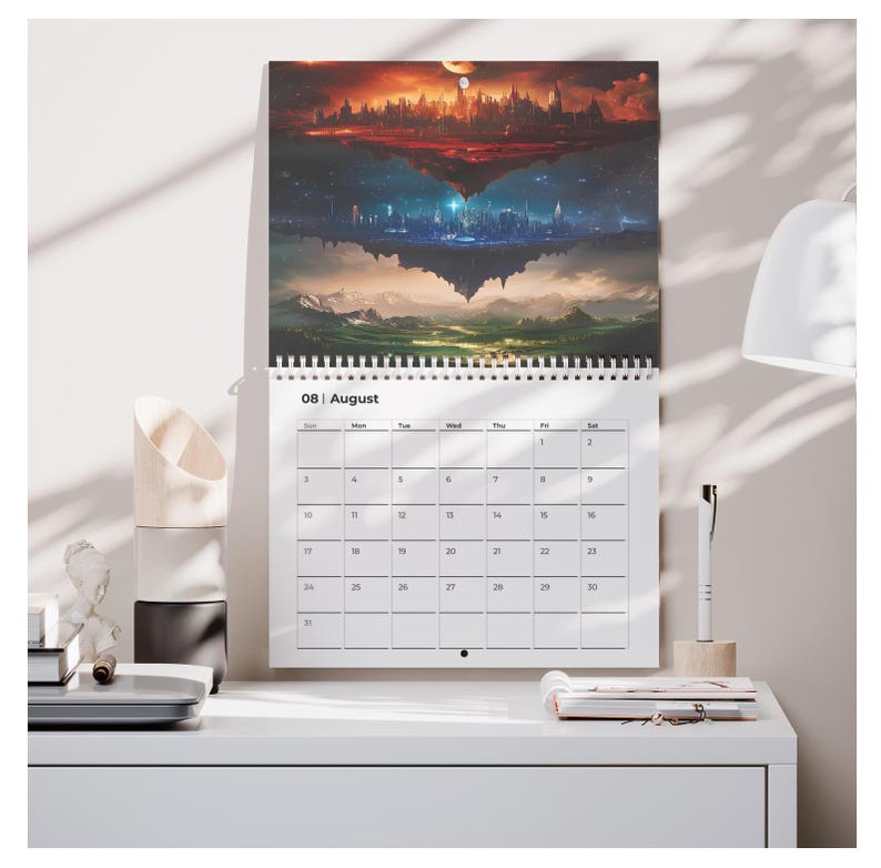 Velaris Night Court 2025 Calendar: ACOTAR AI Art - Etsy