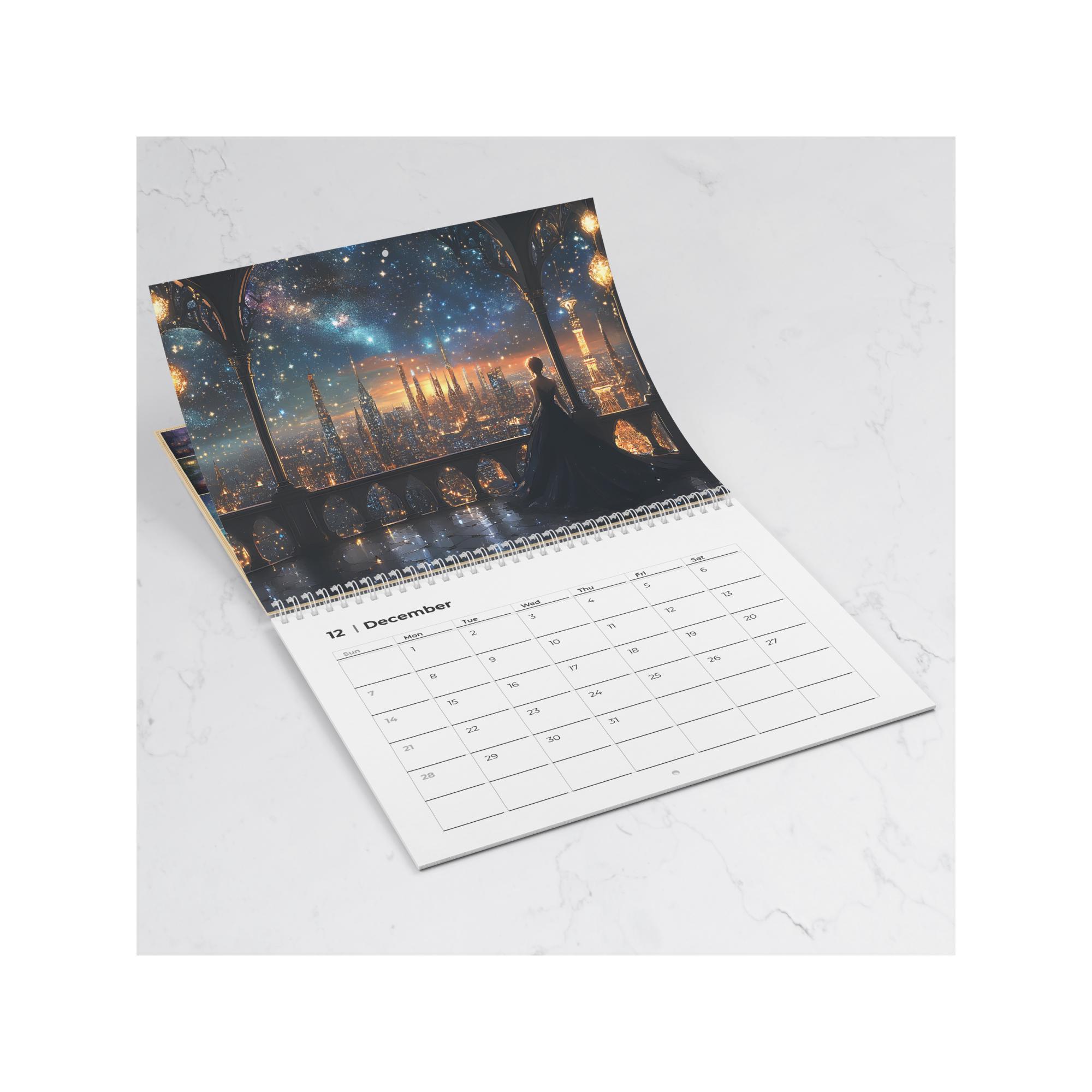 2026 Scenes of the Maasverse Fantasy Calendar | 12-month City of ...