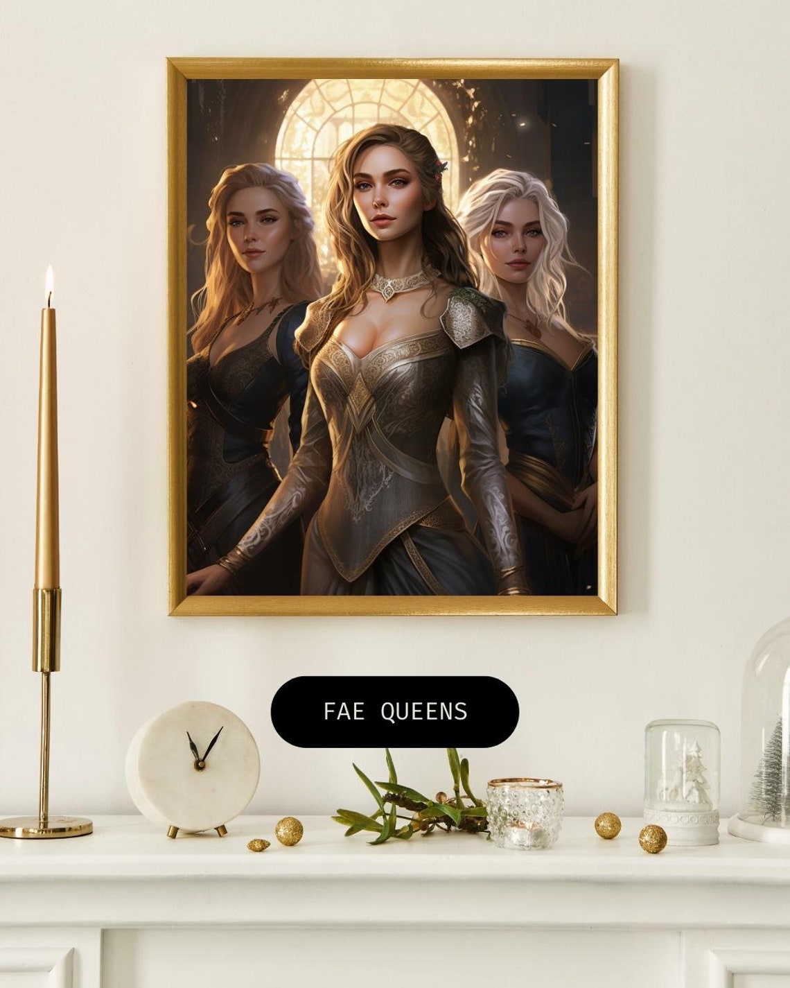 Fae Queens Art Prints Bryce Quinlan Feyre Acheron - Etsy