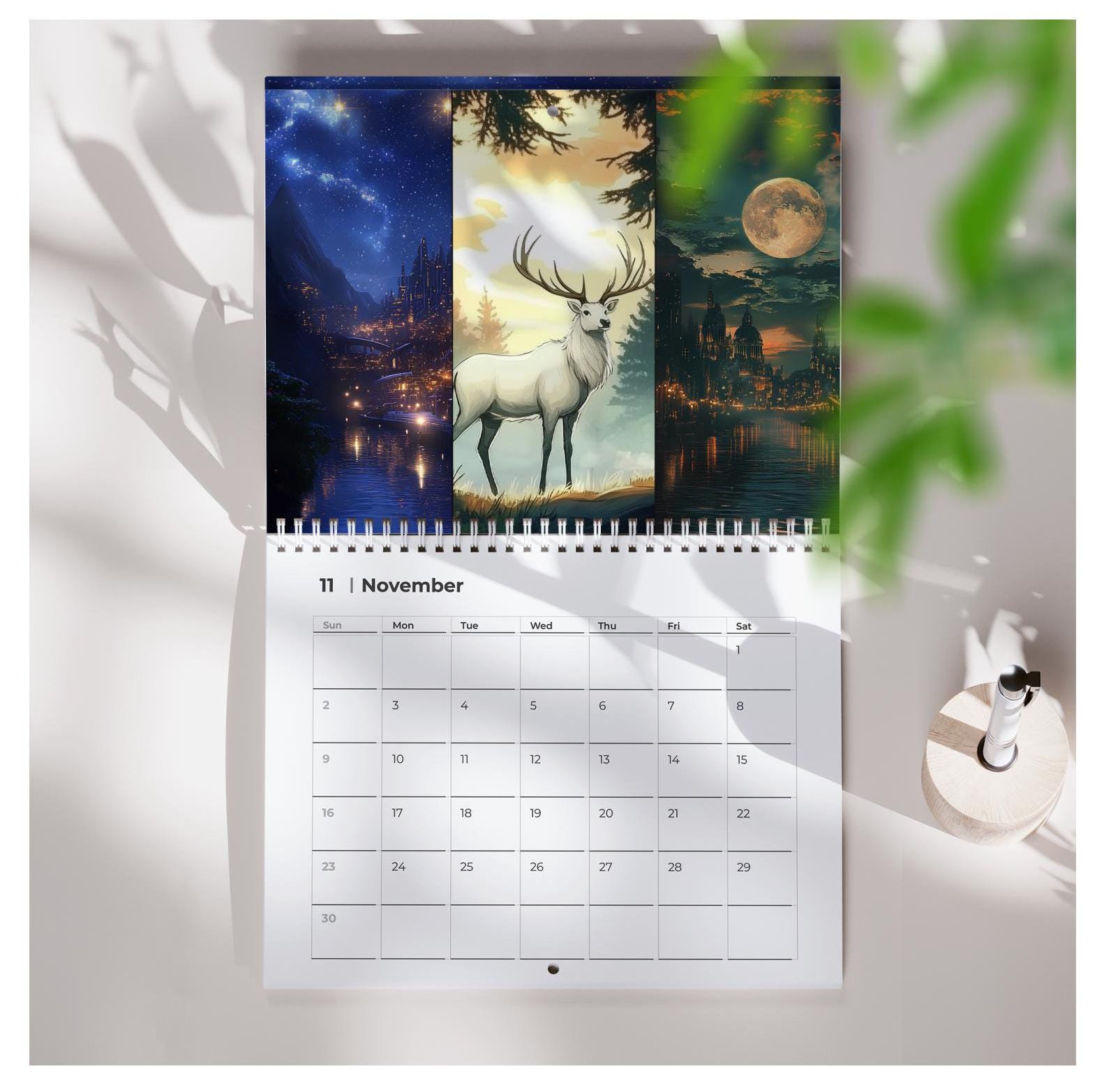 Velaris Night Court 2025 Calendar: ACOTAR AI Art - Etsy