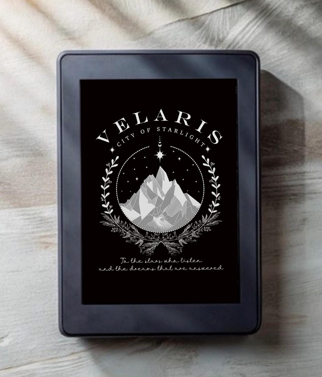 Velaris City of Starlight Kindle Lock Screen: ACOTAR Night Court ...