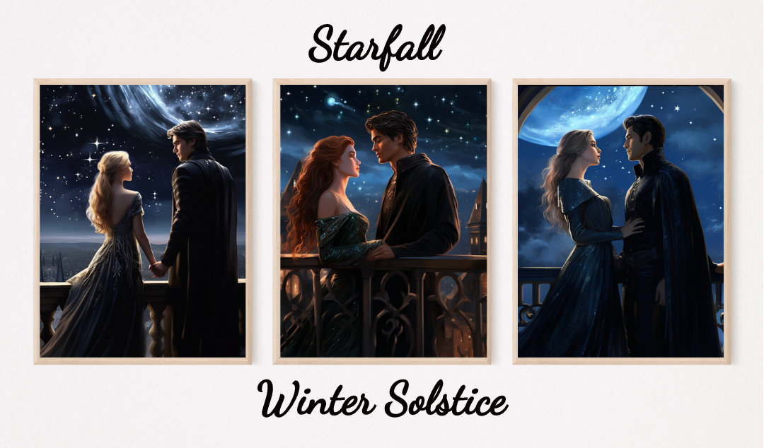 Starfall ACOTAR Winter Solstice Velaris City of Starlight the Night Court Sjmmerch ACOTARMERCH ...