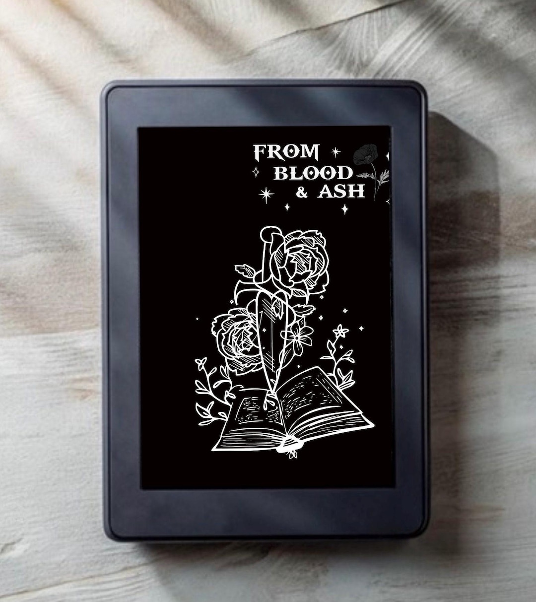 Kindle Paperwhite Oasis Cover Lock Screen From Blood and Ash FBAA ...