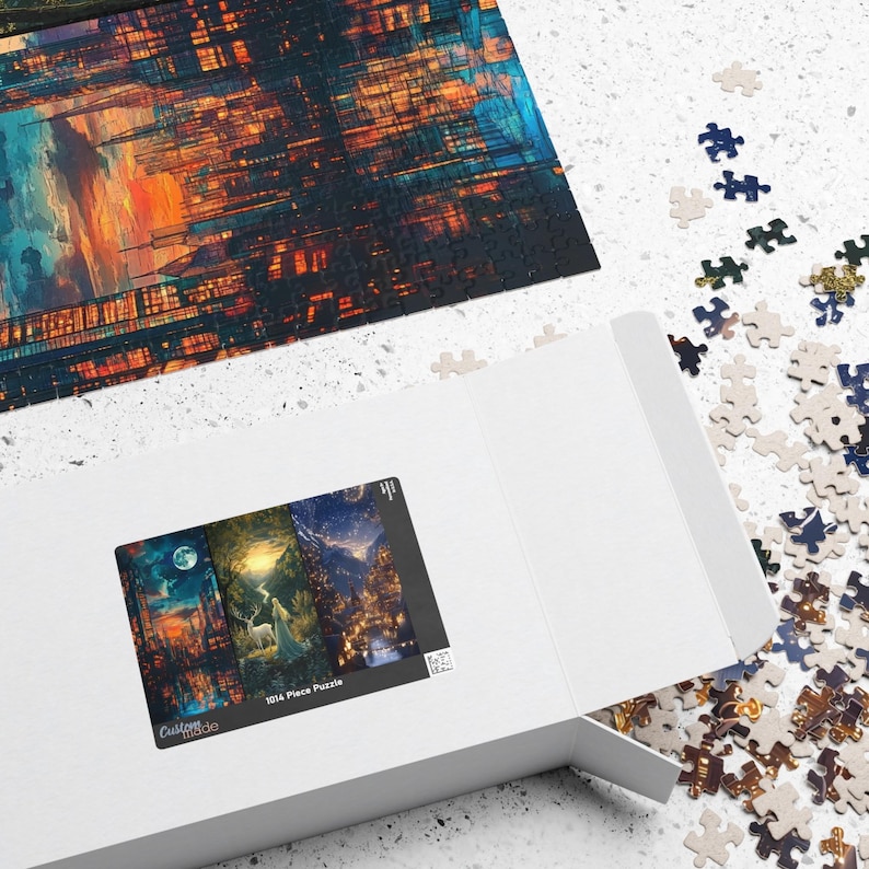 Acotar Maasverse Puzzle of Velaris, Terrasen, and Lunathion, Throne of ...