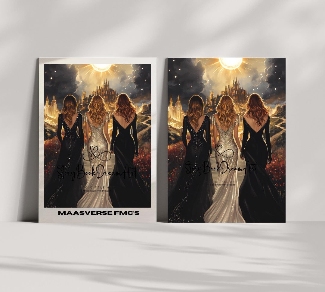 Maasverse FMC Aelin Feyre Bryce ACOTAR Crescent City of Starlight ...