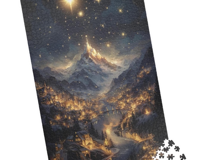 Acotar Puzzle Velaris Jigsaw Puzzle, ACOTAR Merch Fantasy Picture ...