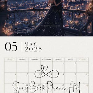 ACOTAR Velaris Night Court Feyre Rhysand 2025 Calendar A Court of ...