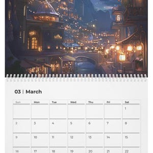 Velaris Night Court 2025 Calendar: ACOTAR AI Art - Etsy