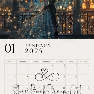 ACOTAR Velaris Night Court Feyre Rhysand 2025 Calendar A Court of ...