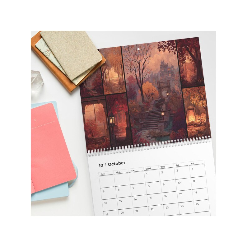2026 Scenes of the Maasverse Fantasy Calendar | 12-month City of ...