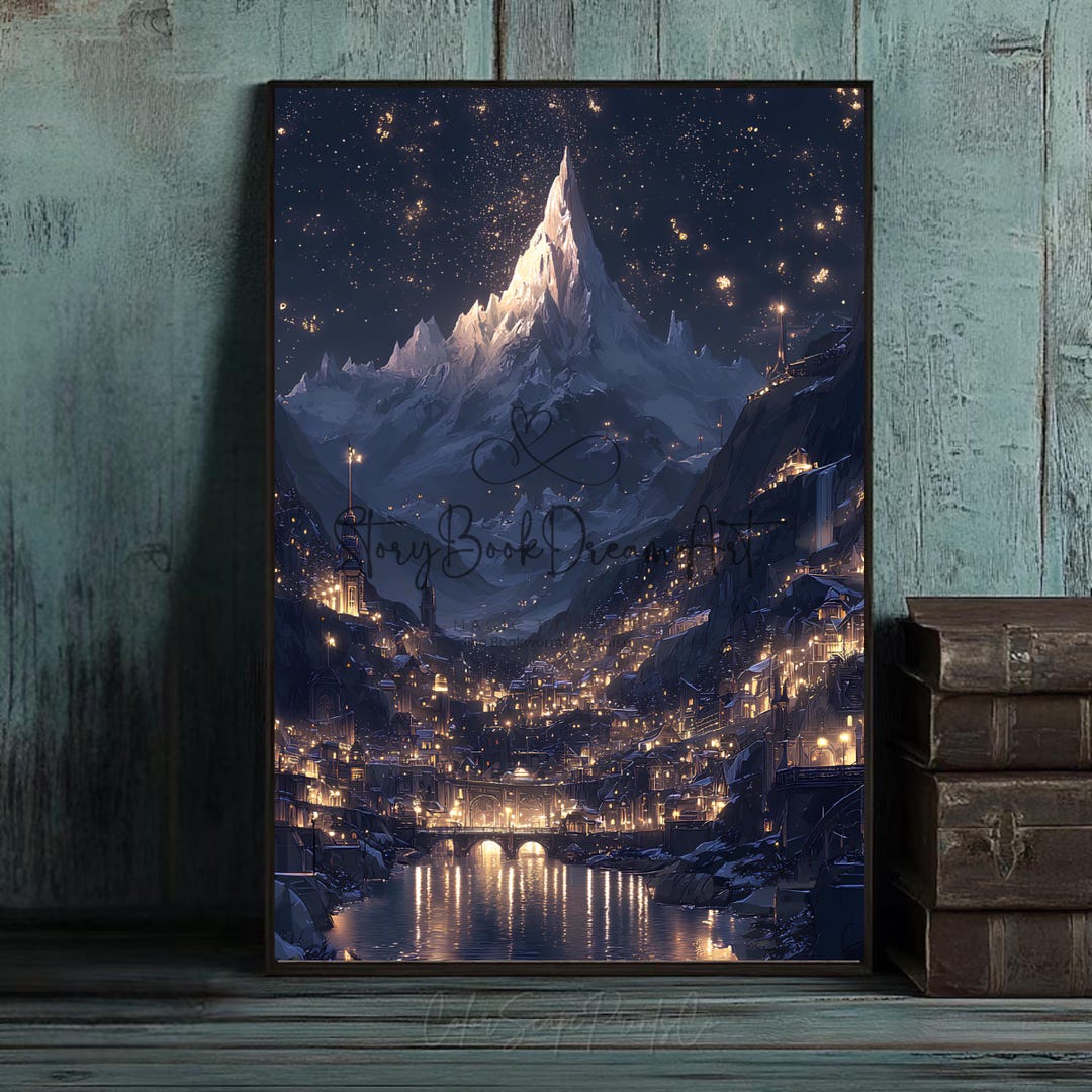 Acotar Velaris Ramiel Poster Print, Fantasy Picture Download, Bookish ...