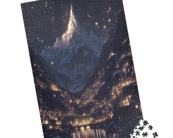 Acotar Puzzle Velaris Jigsaw Puzzle, ACOTAR Merch Fantasy Picture ...