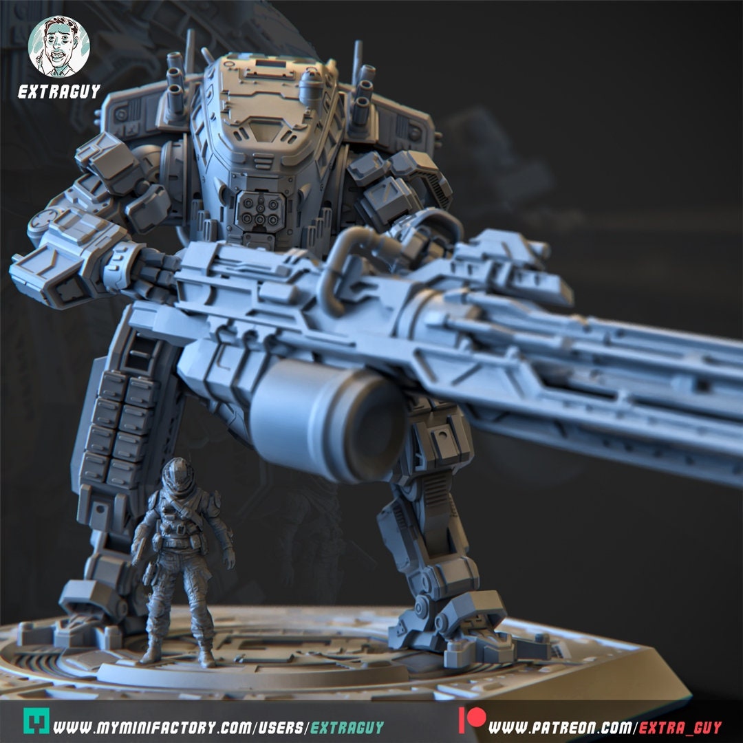 Titan Legion: Mighty Mechs of Unleashed Power 100mm/75mm - Etsy UK