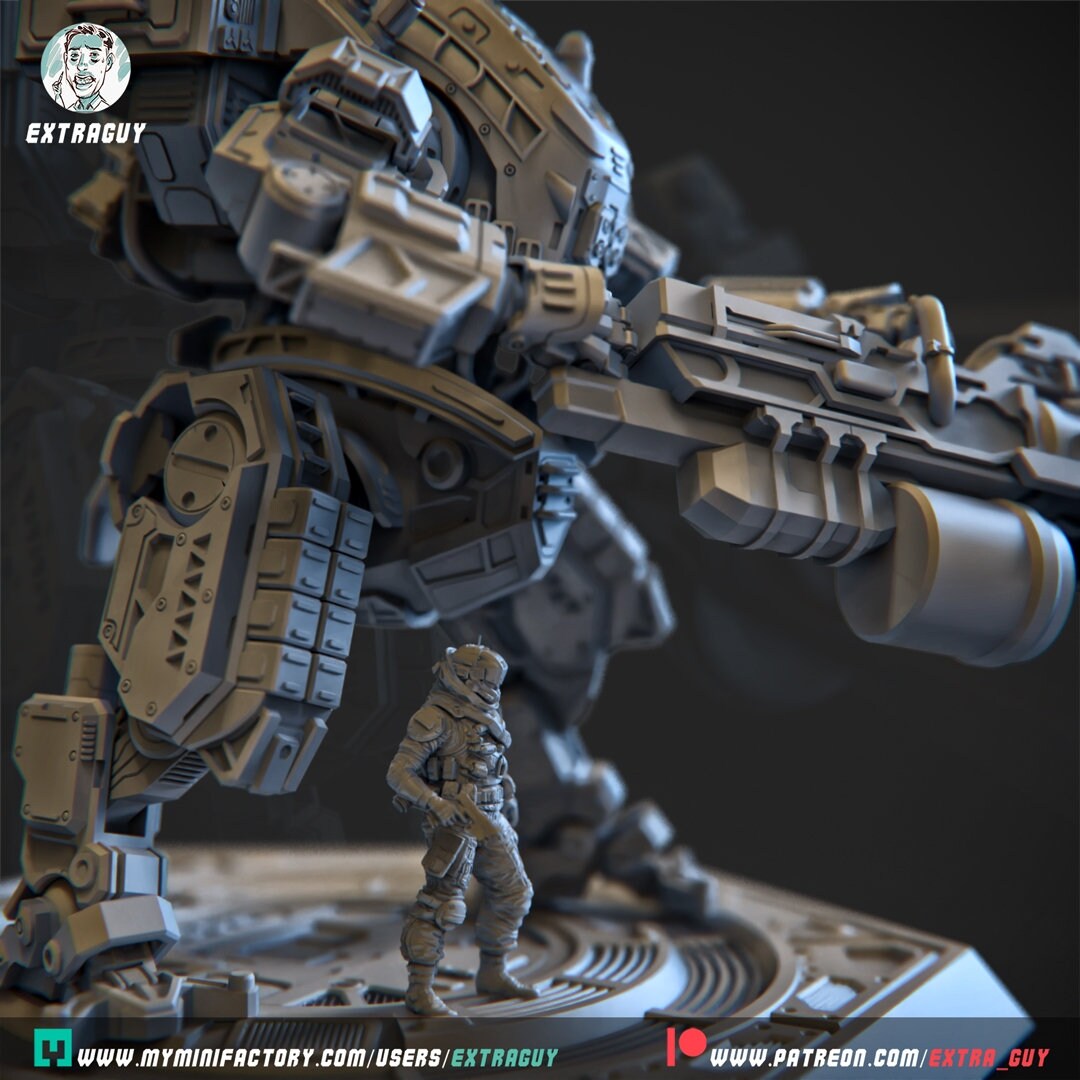 Titan Legion: Mighty Mechs of Unleashed Power 100mm/75mm - Etsy UK