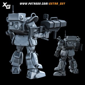 Legendary Mech Partners: Armored Trooper Votoms Scopedog and Standing ...