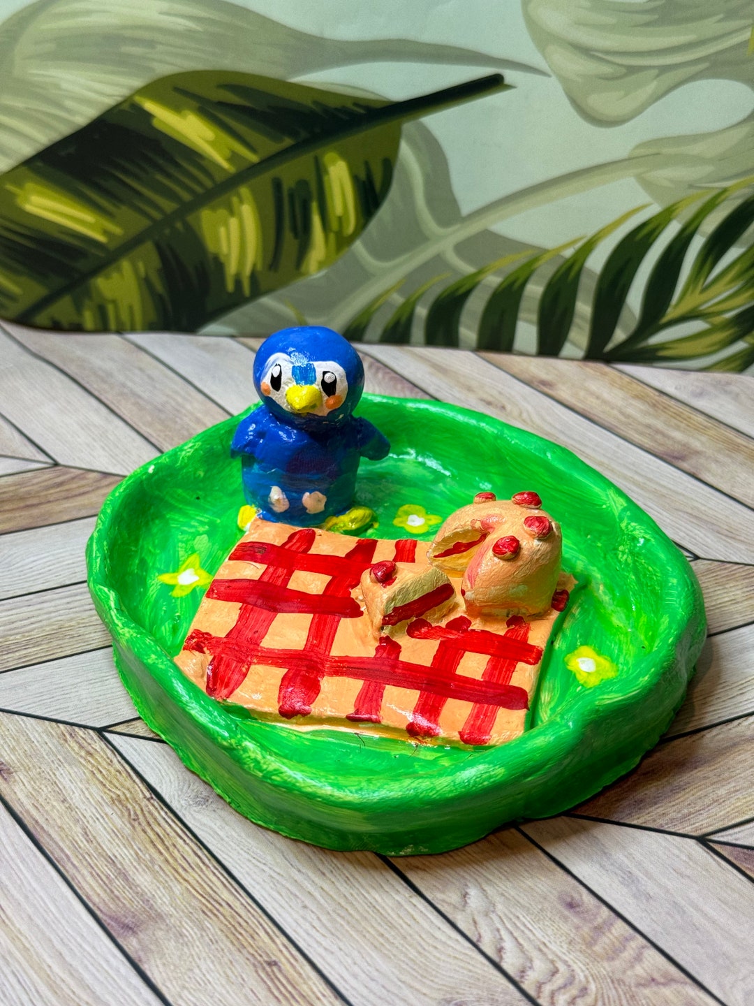 Piplup Picnic Clay Trinket Dish/ Ashtray - Etsy
