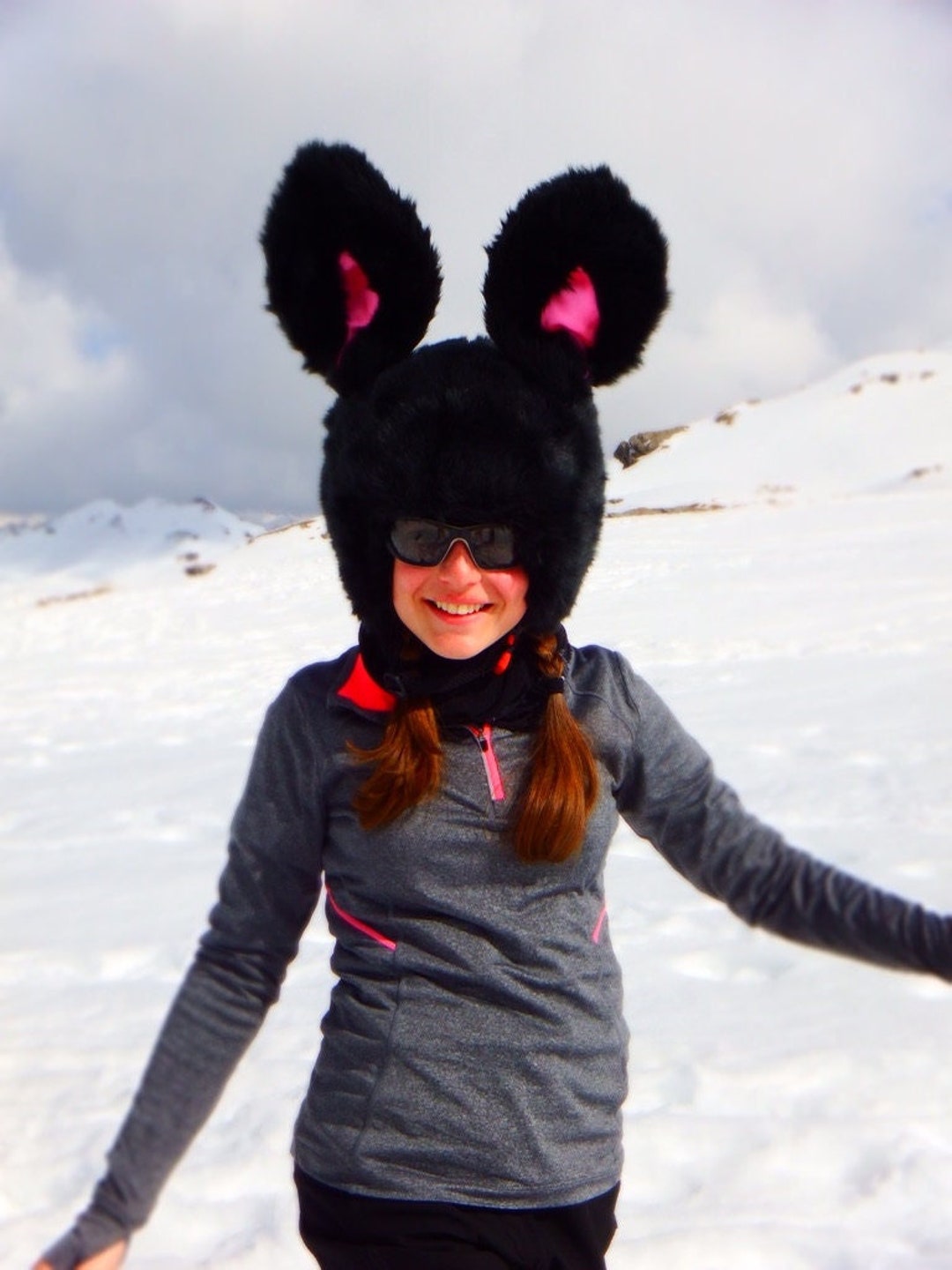 Luxury Black Snowbunny - Etsy