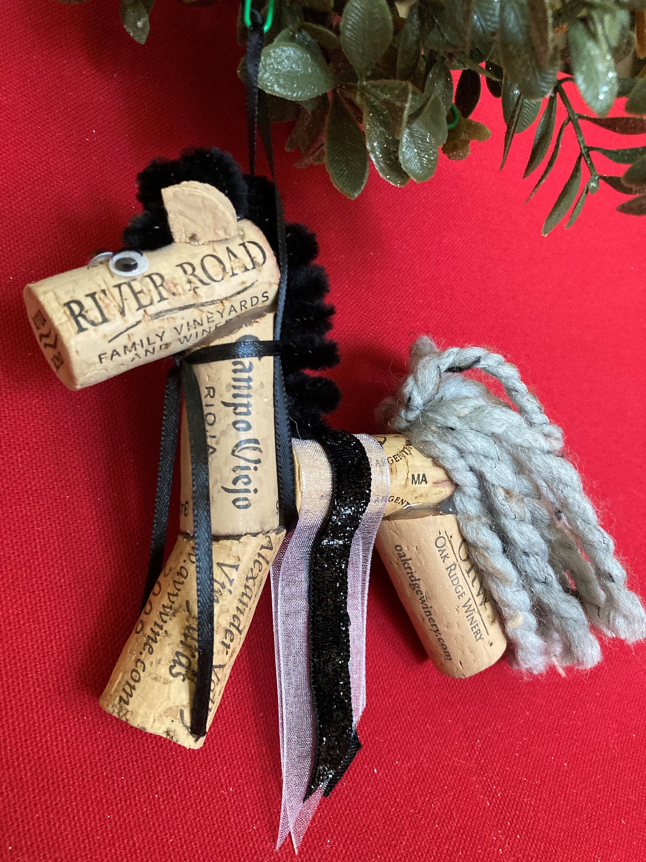 Wine Cork Horses - Etsy