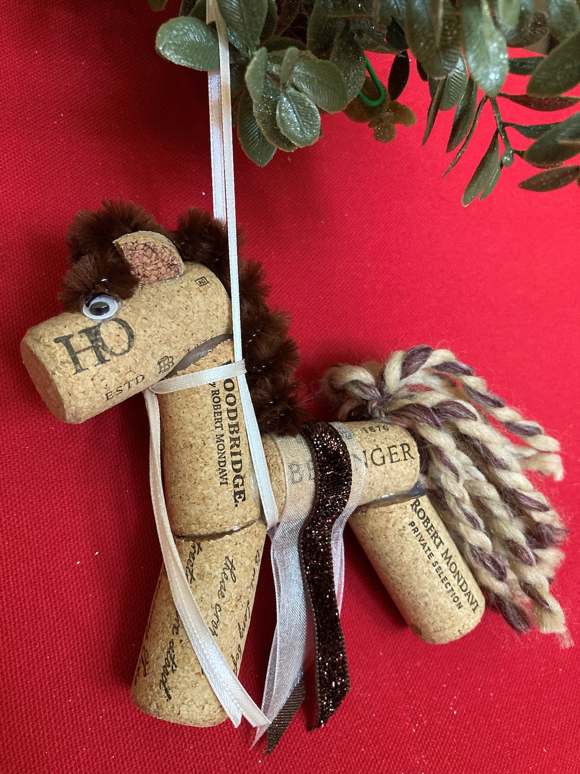 Wine Cork Horses - Etsy