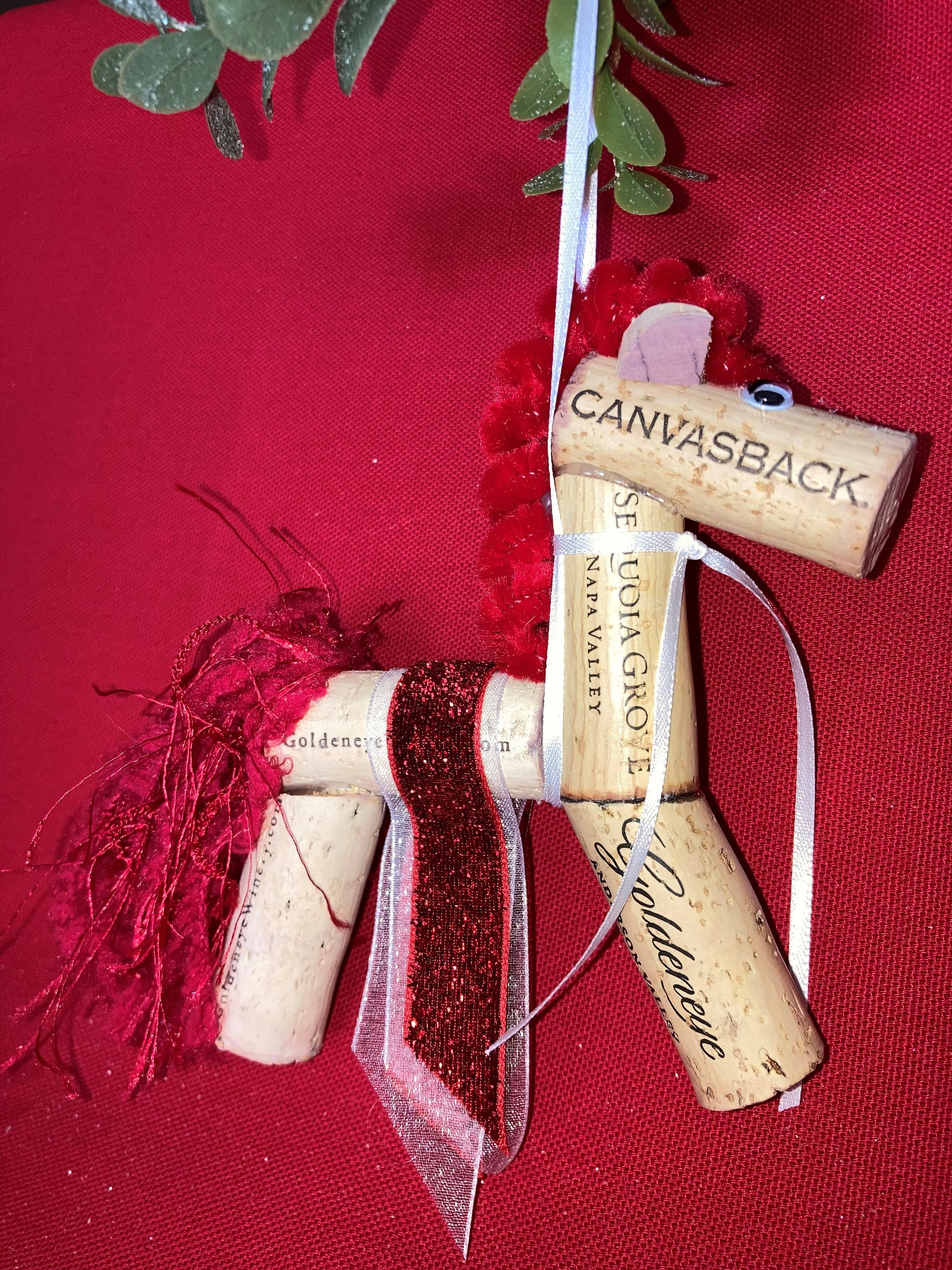 Wine Cork Horses - Etsy