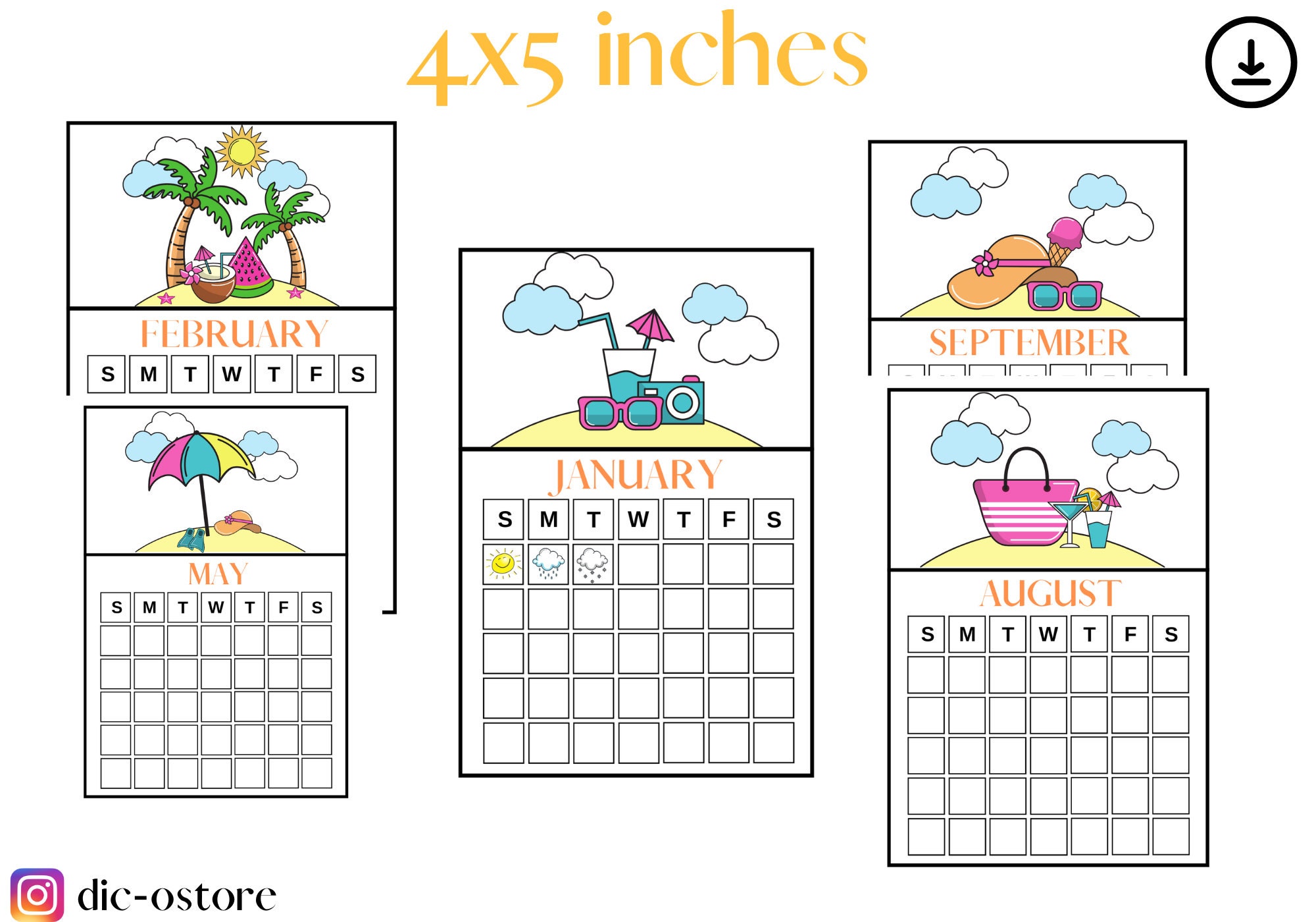 Calendar Weather Chart Classroom Calendar Theme Weather Chart 2 Pdfs - Etsy