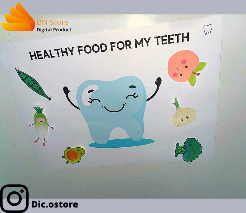 Dental Health Sorting Game | Dental Hygiene Tooth Care | Kindergarten ...