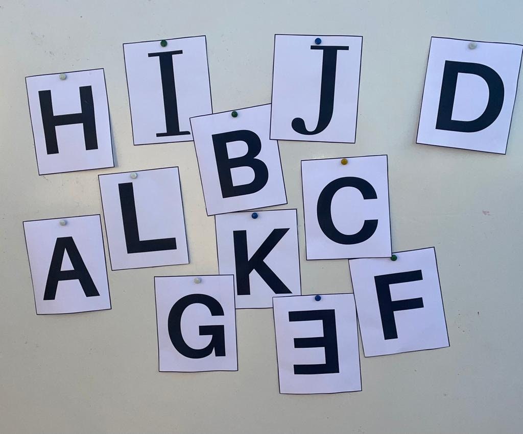 ABC Uppercase Letters Alphabet Printable Letters 27 Pages With Each ...