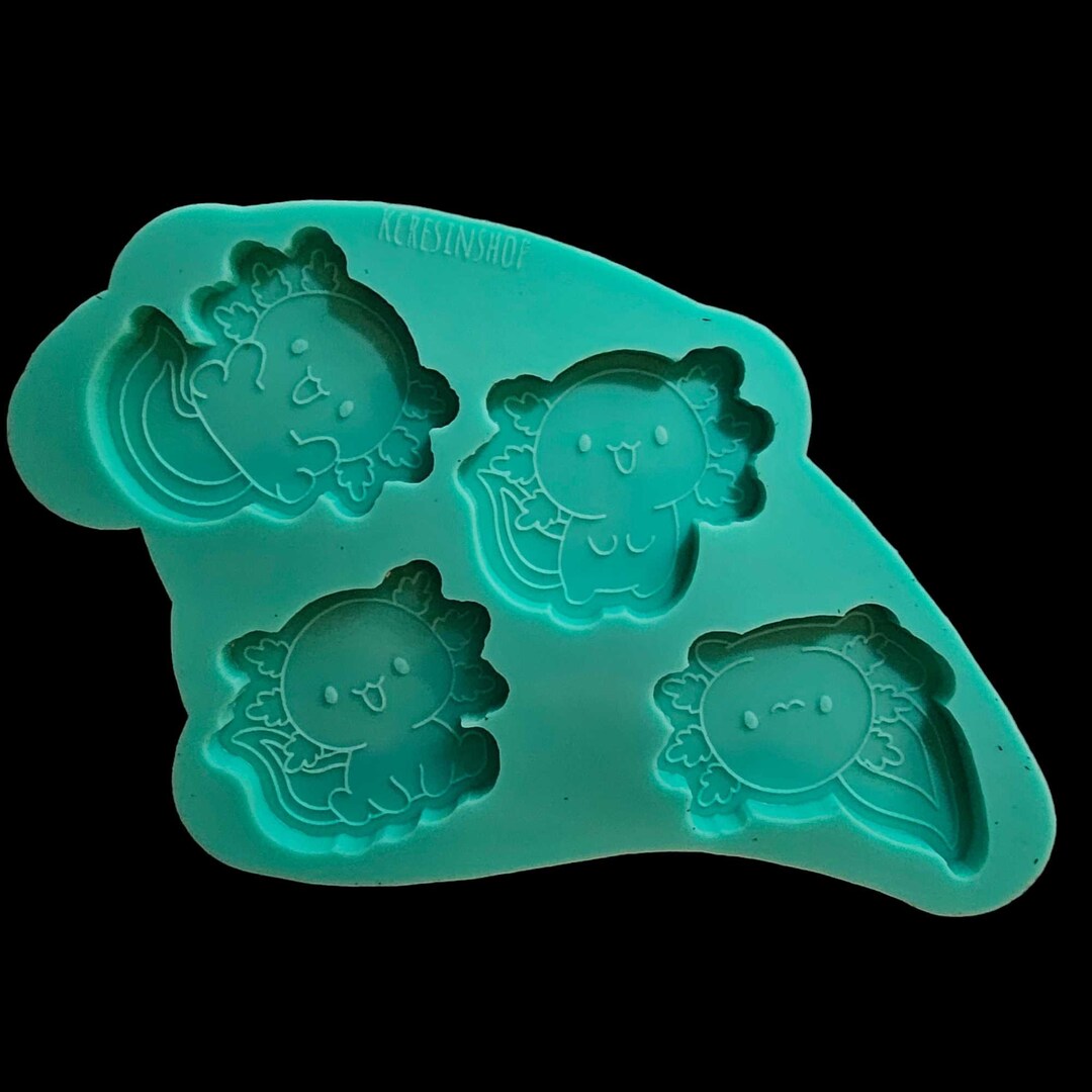 Axolotl Palette Mold - Etsy